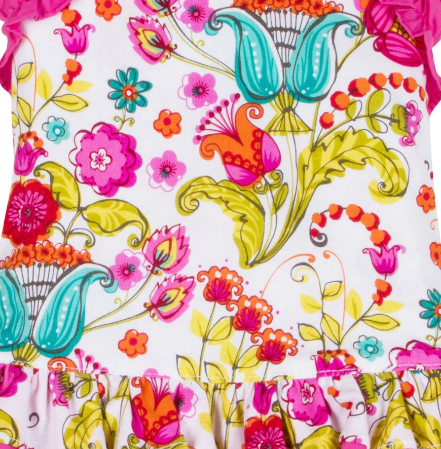 Lé Za Me Bright Bellflower Ella Bubble for Baby Girls